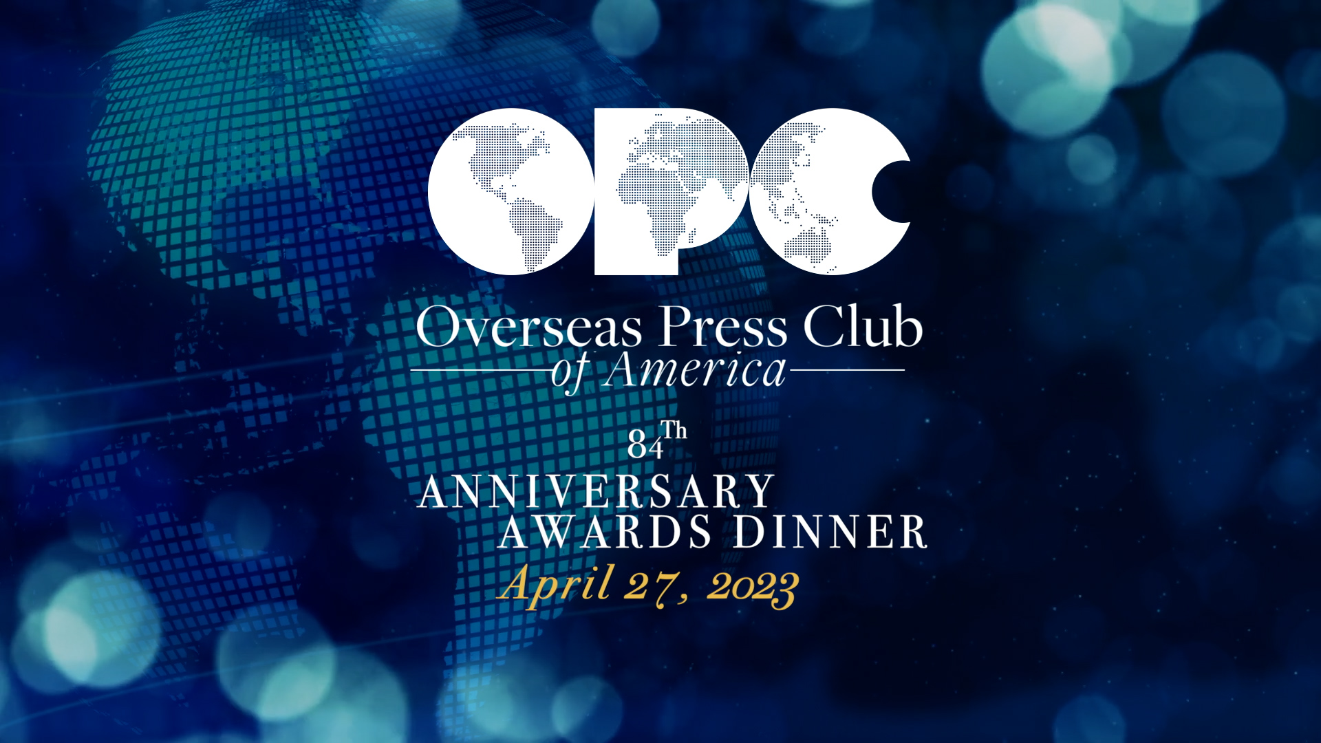 WATCH LIVE: 84th Annual Overseas Press Club Awards - OPC